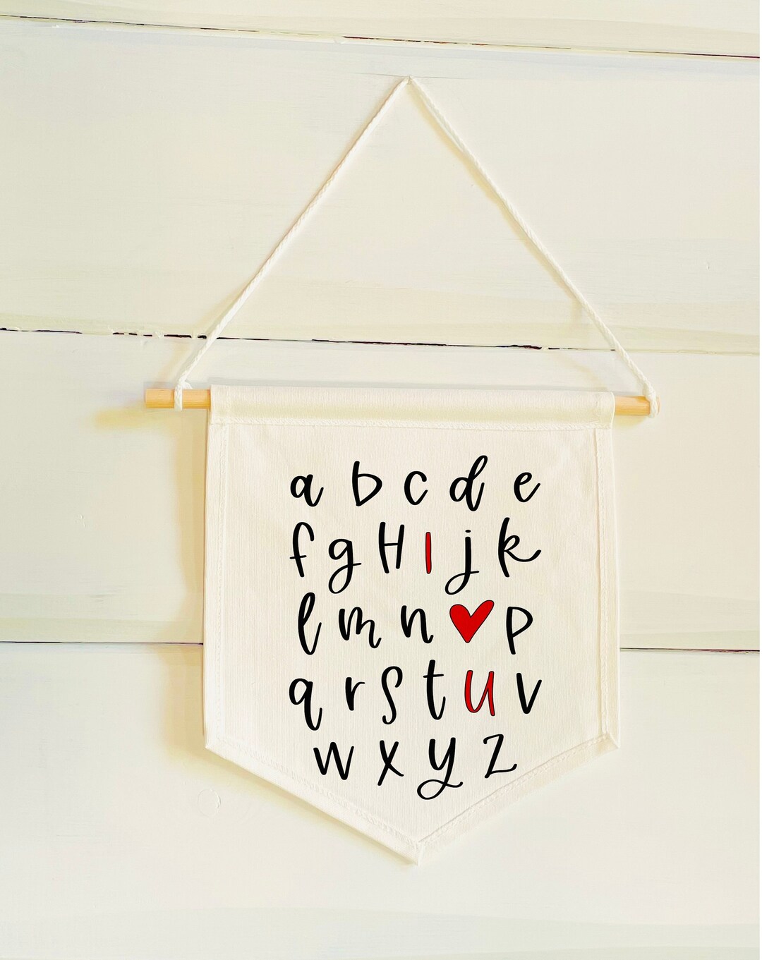 Alphabet Banner - ABC Banner Wall - Daycare Decor Wall - Kids Playroom ...