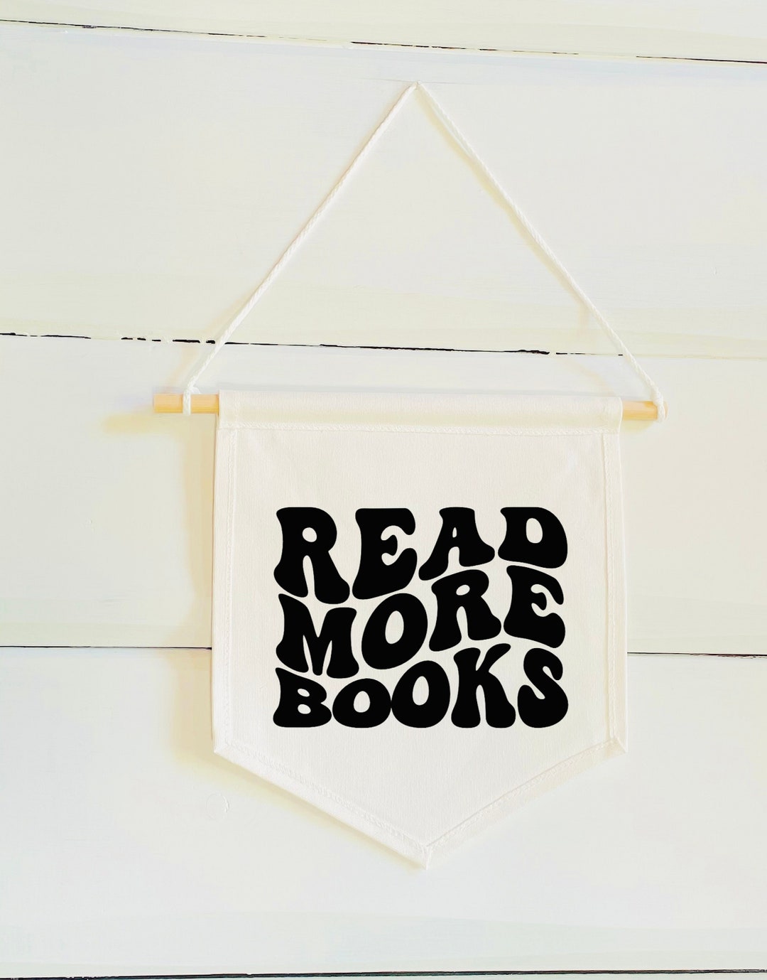 Read More Books Banner - Reading Area - Nursery Wall Art - Reading Nook ...