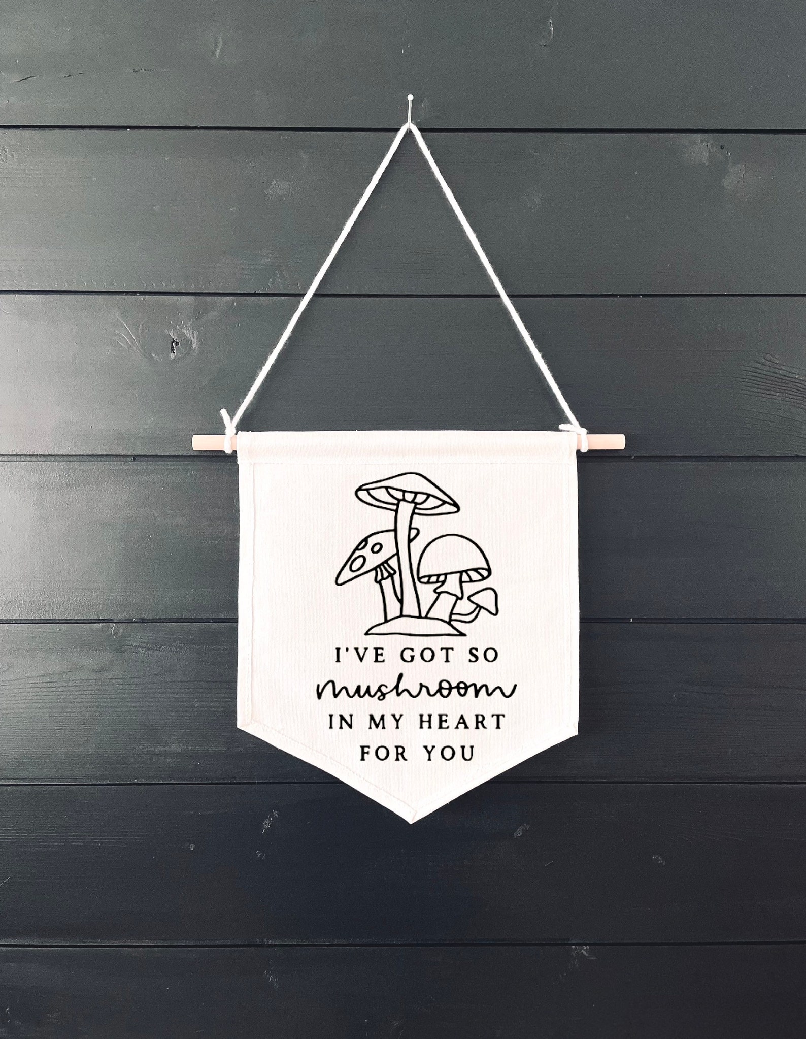 Mushroom Banner - Mushroom Kids Decor Banner - Wild Banner - Nature ...