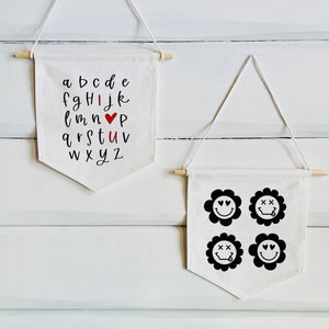 Alphabet Banner - ABC Banner Wall - Daycare Decor Wall - Kids Playroom ...