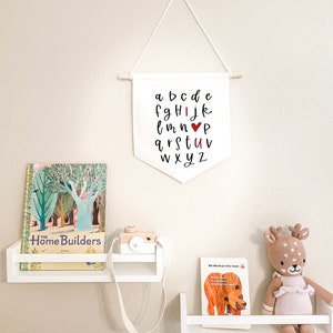 Alphabet Banner - ABC Banner Wall - Daycare Decor Wall - Kids Playroom ...