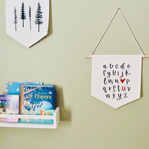 Alphabet Banner - ABC Banner Wall - Daycare Decor Wall - Kids Playroom ...