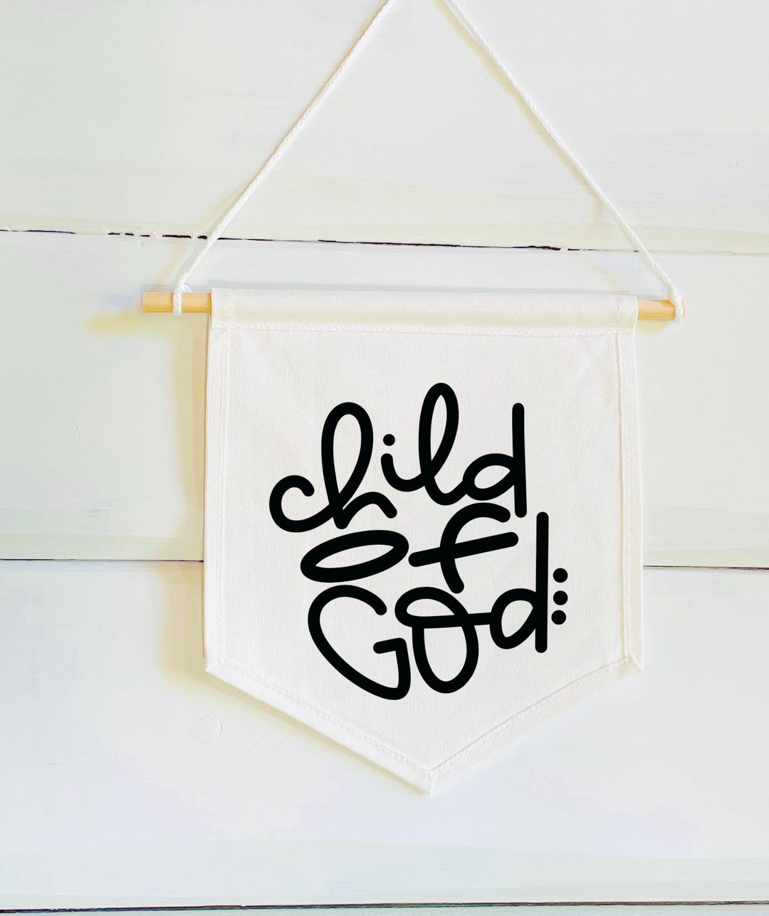 Child of God Banner - Son of God Banner - Jesus Loves Me This I Know ...