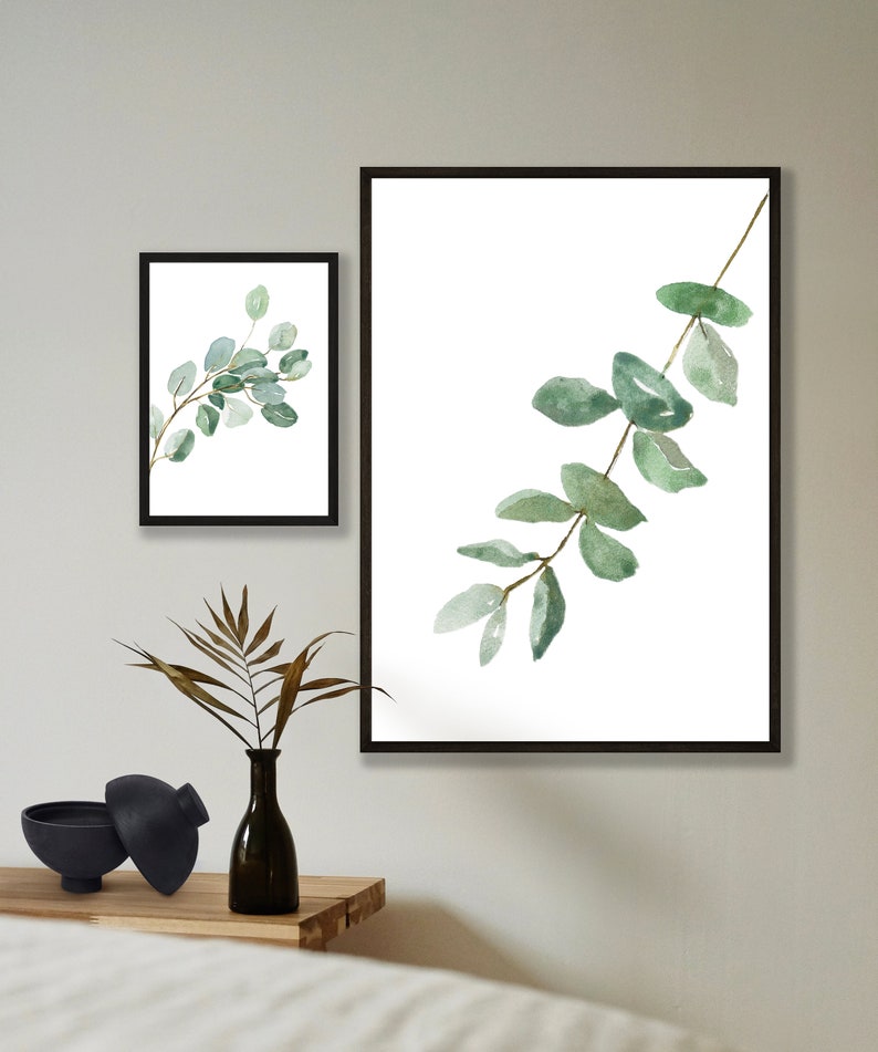 Nature Prints Set of 2 Prints Botanical Wall Prints Home | Etsy UK