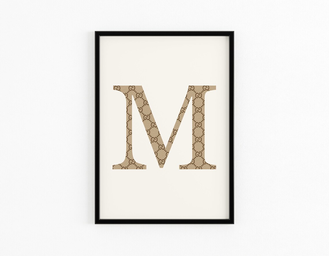 Gucci Personalised Wall Art Gucci Wall Print Custom | Etsy
