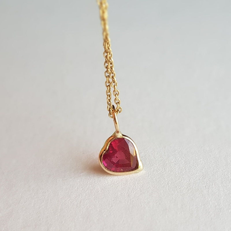 Ruby Pendant - Etsy