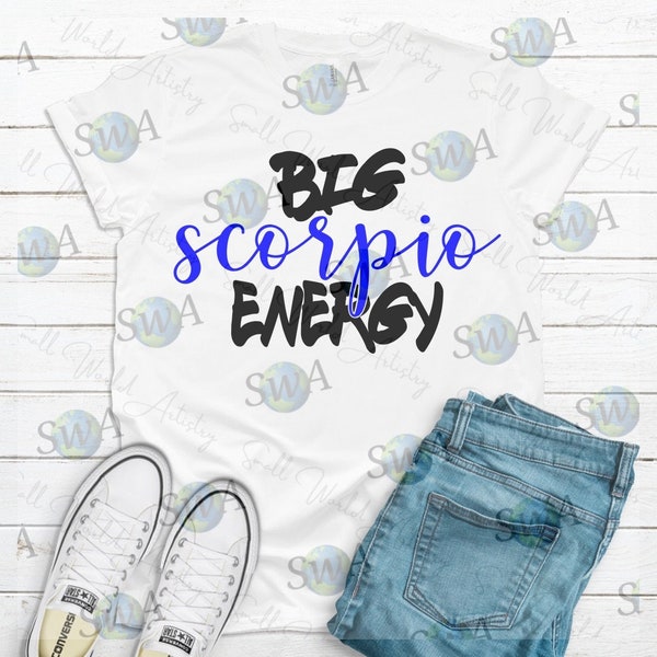Big Scorpio Energy Svg - Etsy