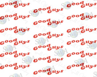 Chucky Font Good Guys - Etsy