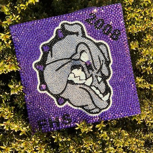 Custom Rhinestone Graduation Cap - Etsy