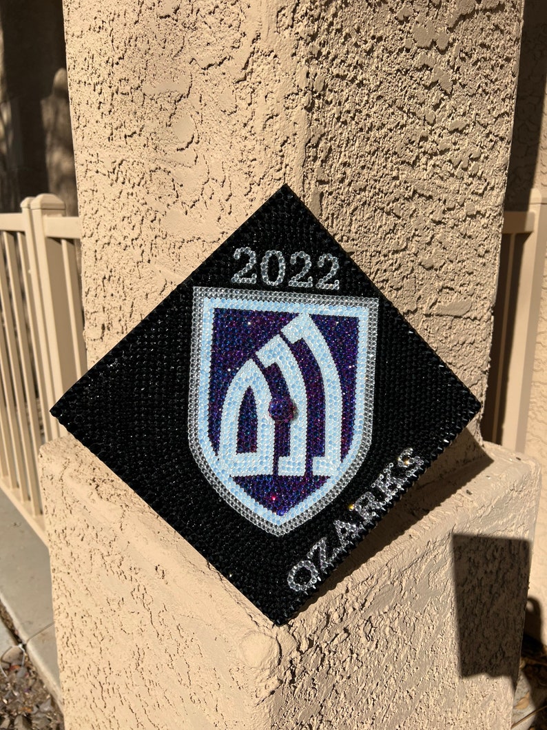 Custom Rhinestone Graduation Cap - Etsy