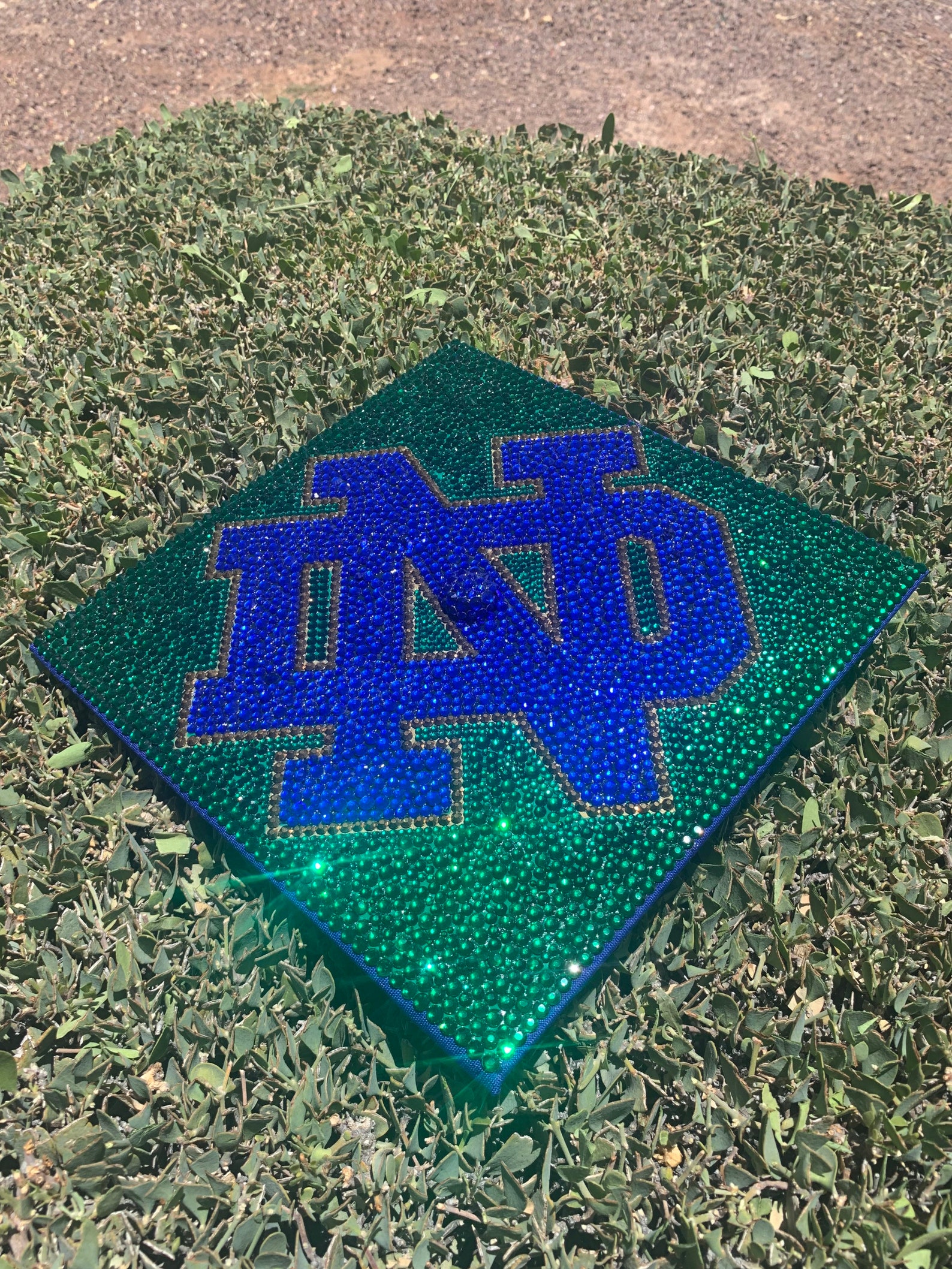 Custom Rhinestone Graduation Cap - Etsy