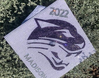 Custom Rhinestone Graduation Cap- Adult and Child - Etsy
