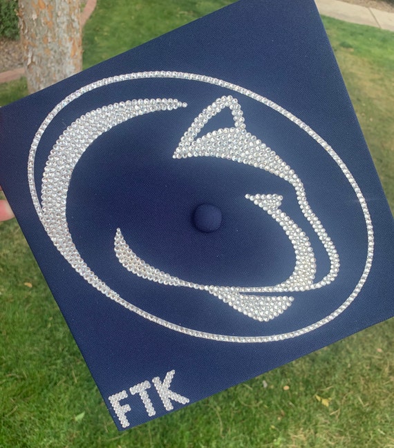 Custom Rhinestone Graduation Cap - Etsy