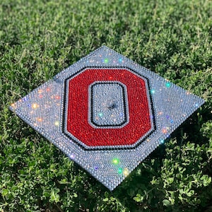 Custom Rhinestone Graduation Cap - Etsy