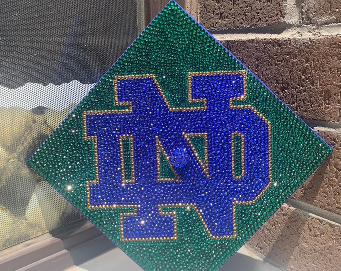 Custom Rhinestone Graduation Cap - Etsy