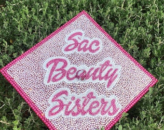 Custom Rhinestone Graduation Cap - Etsy