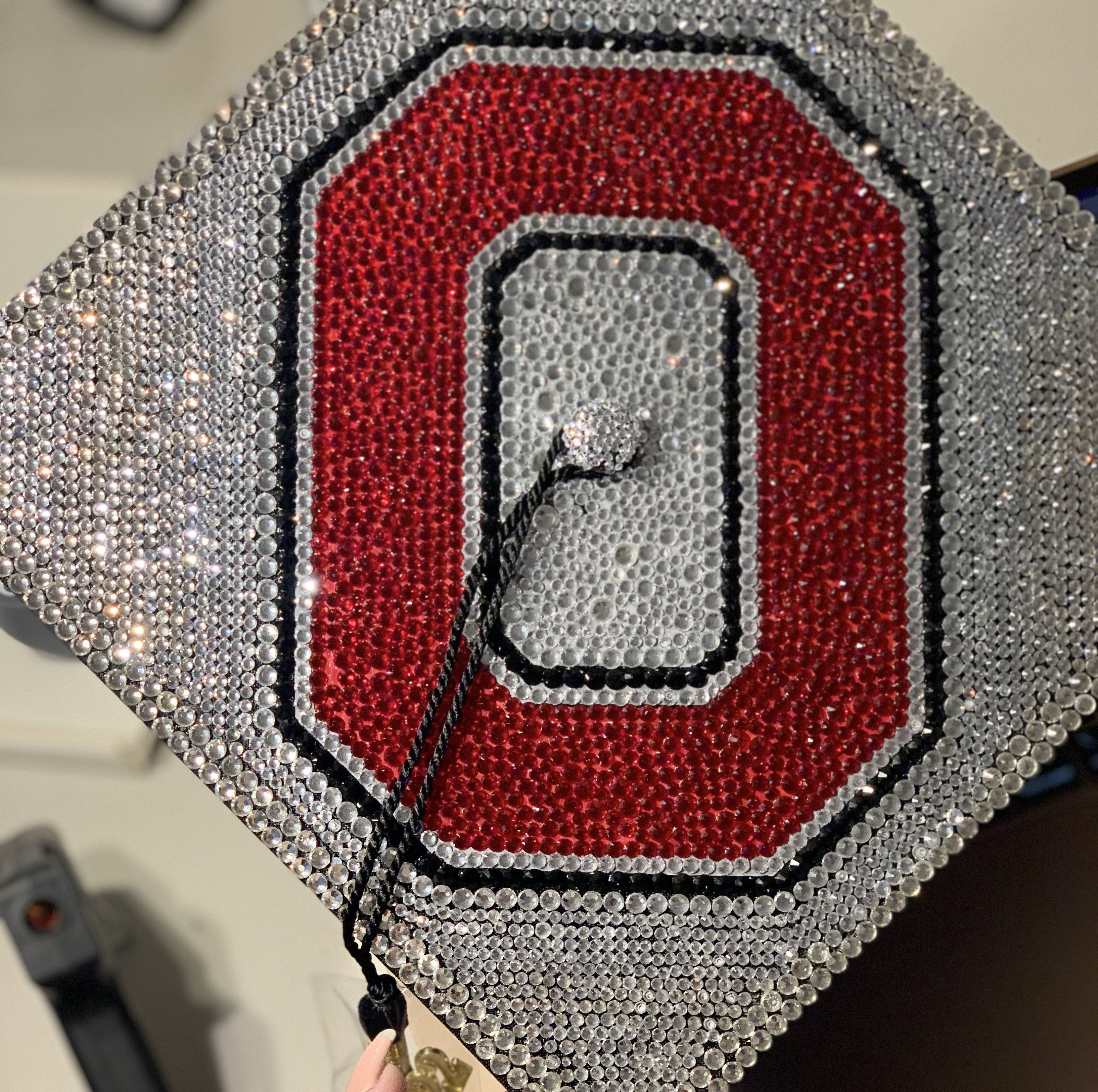 Custom Rhinestone Graduation Cap - Etsy