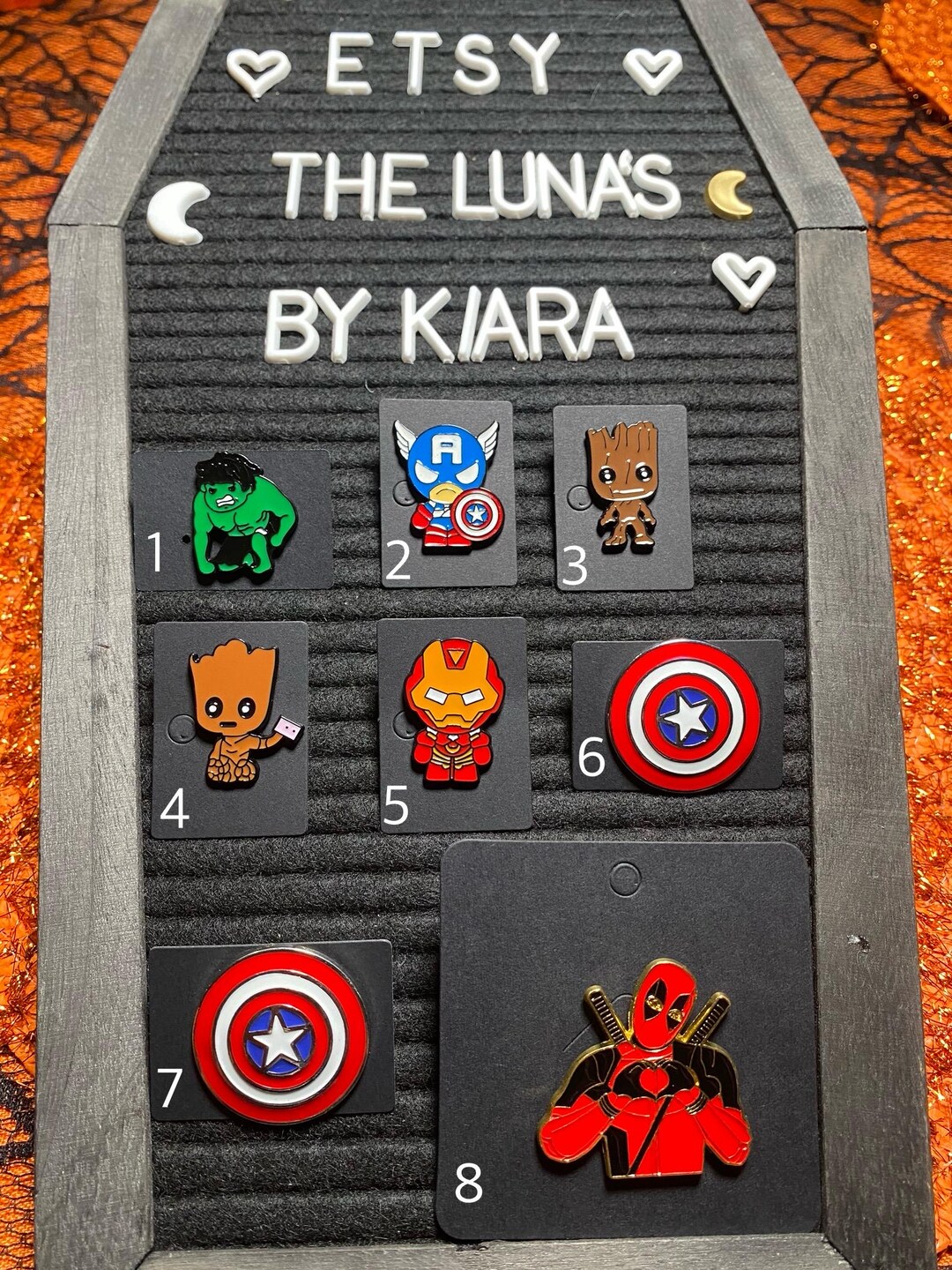 Superhero Pins - Etsy
