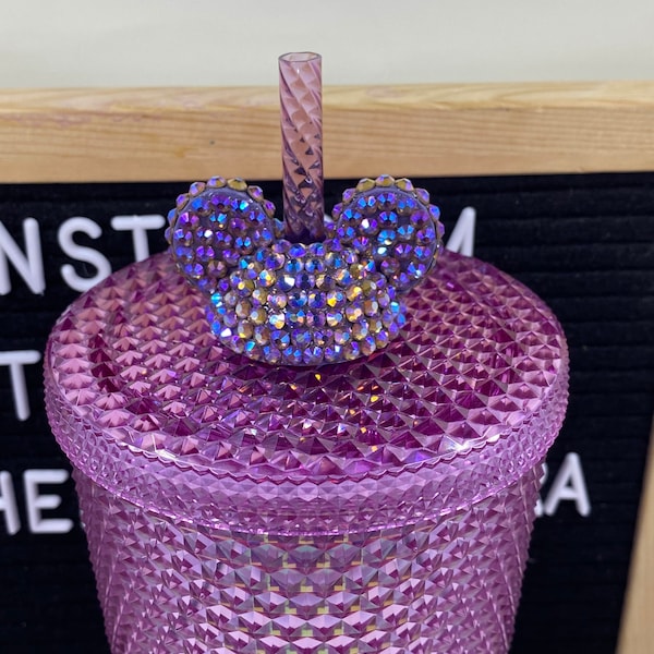 Mickey Mouse Straw Topper - Etsy