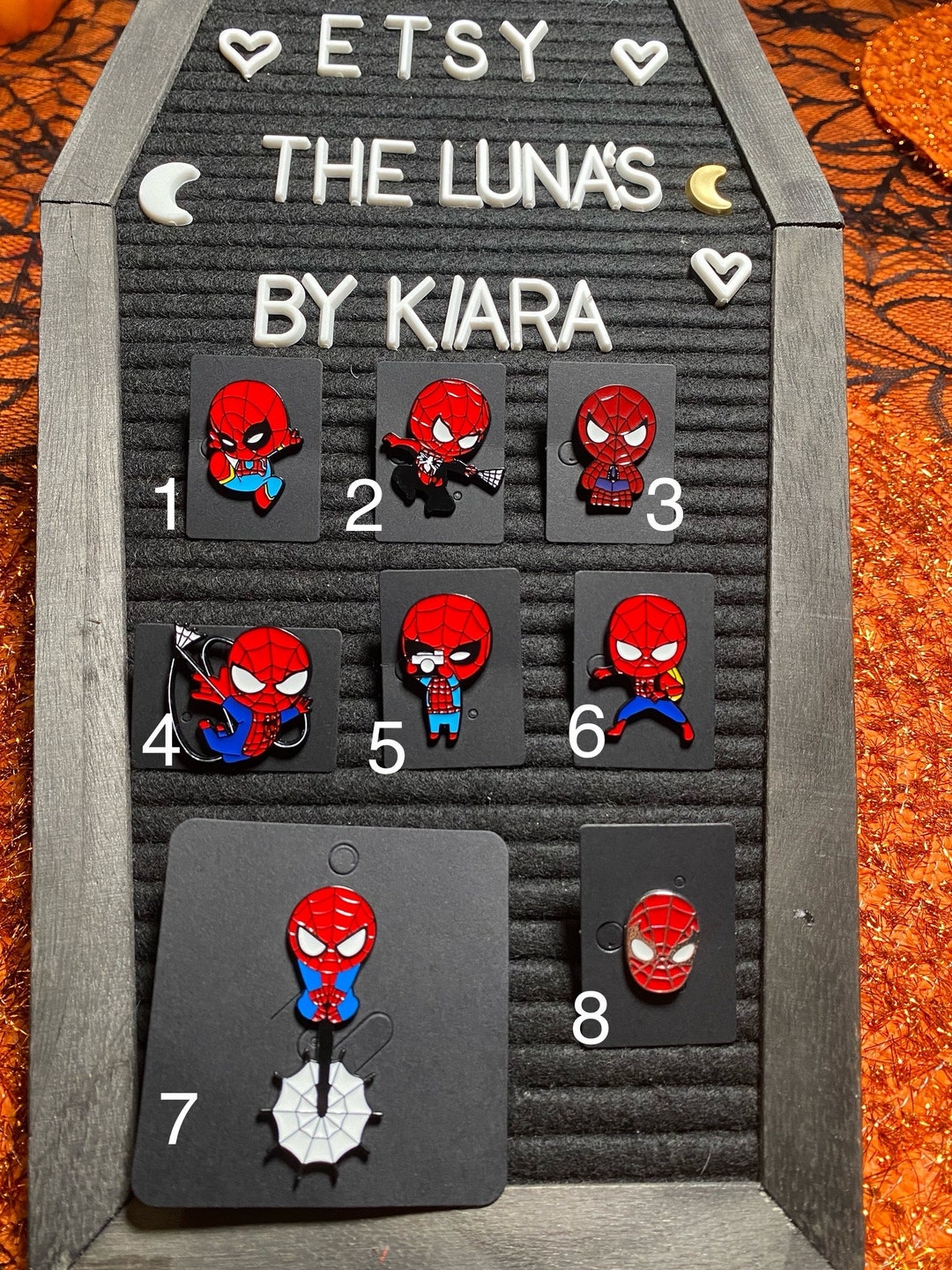 Spider-man Pins - Etsy