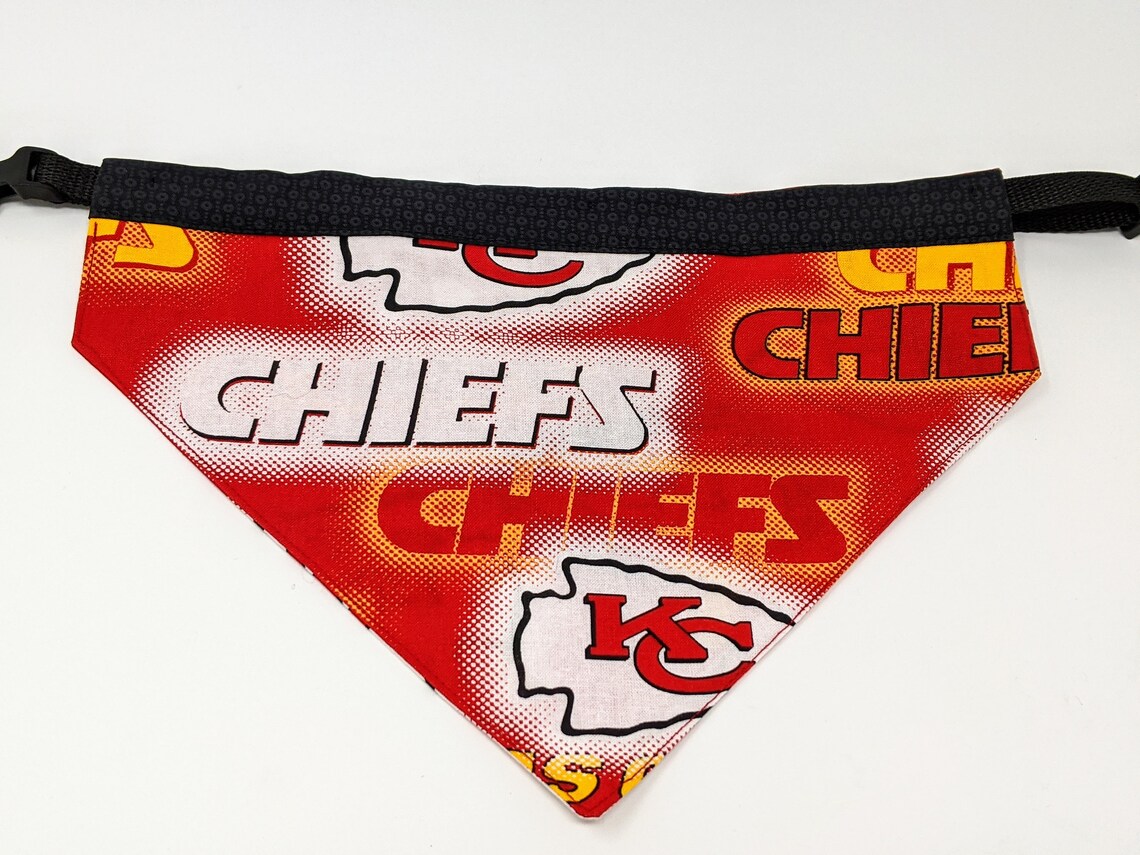 Kansas City Chiefs Dog Bandana - Etsy