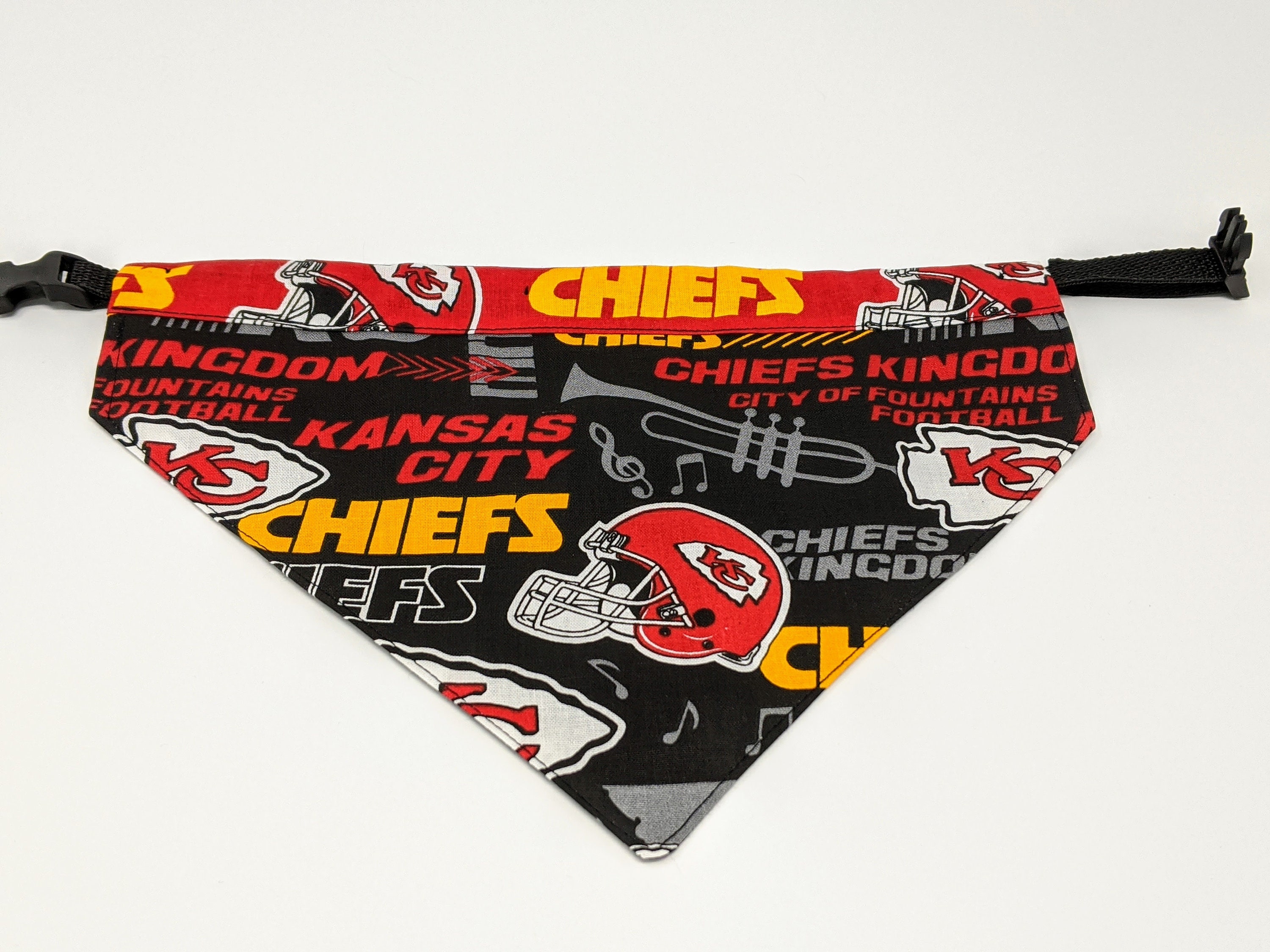 Kansas City Chiefs Dog Bandana - Etsy