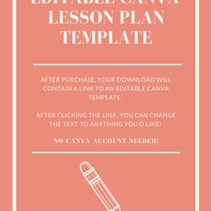 Boho Neutral Plant Teacher Digital Lesson Plan Template - Easy to Use ...
