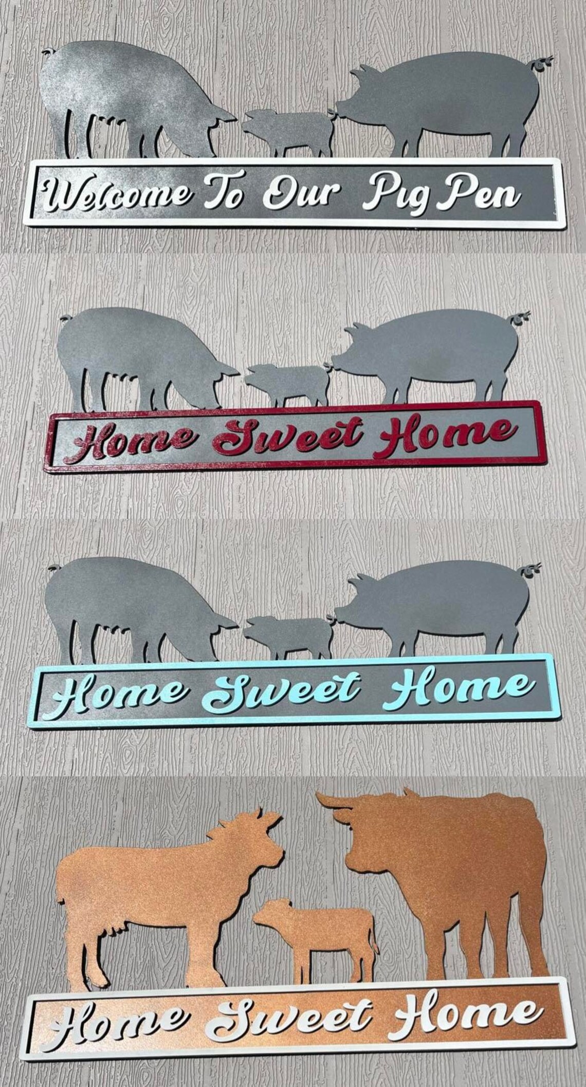 Farm Animal Signs (SVG FILE ONLY) No Physical Product Shipped - Etsy