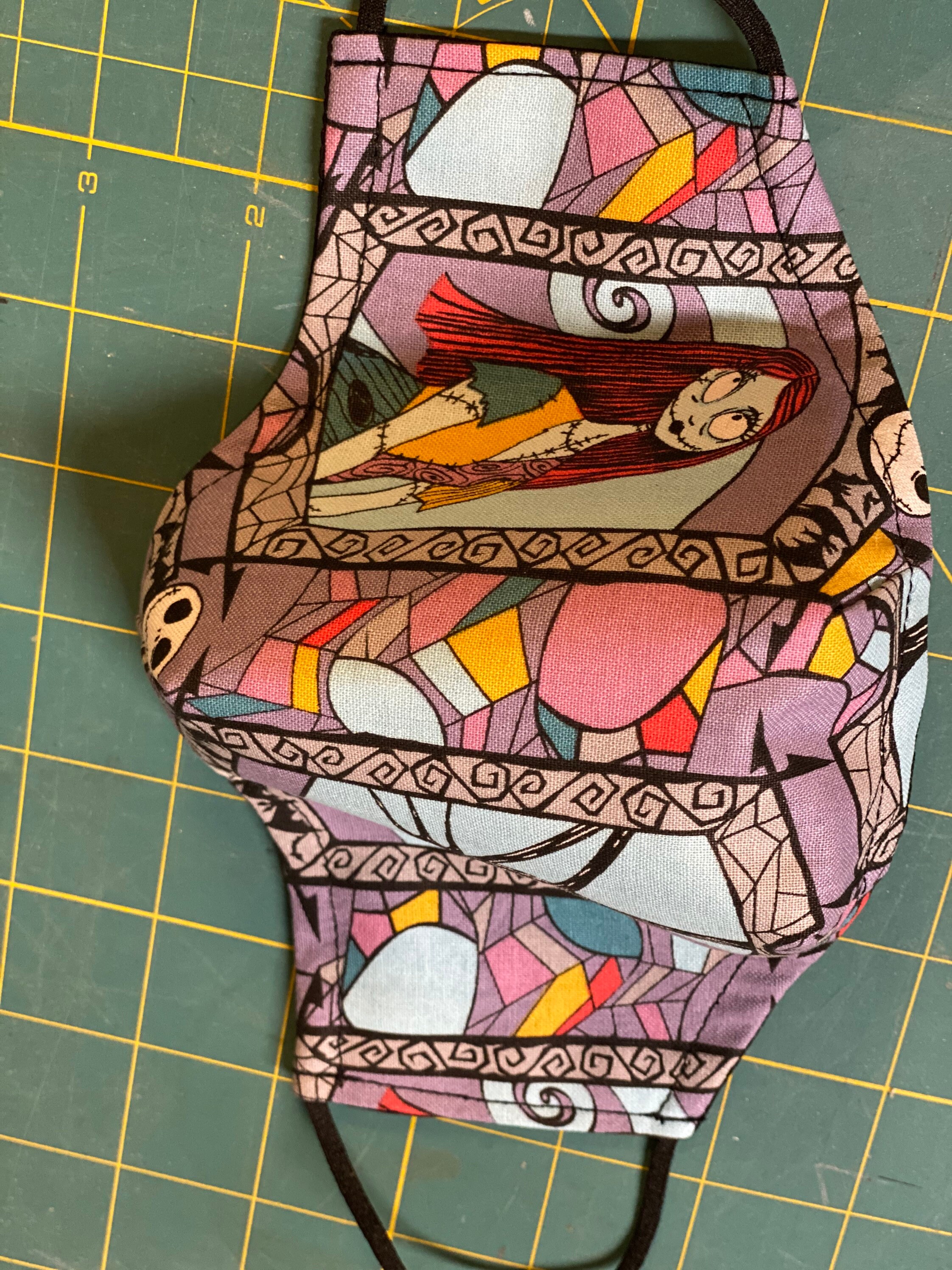 Nightmare Before Christmas Face Mask.jack Skellington and - Etsy