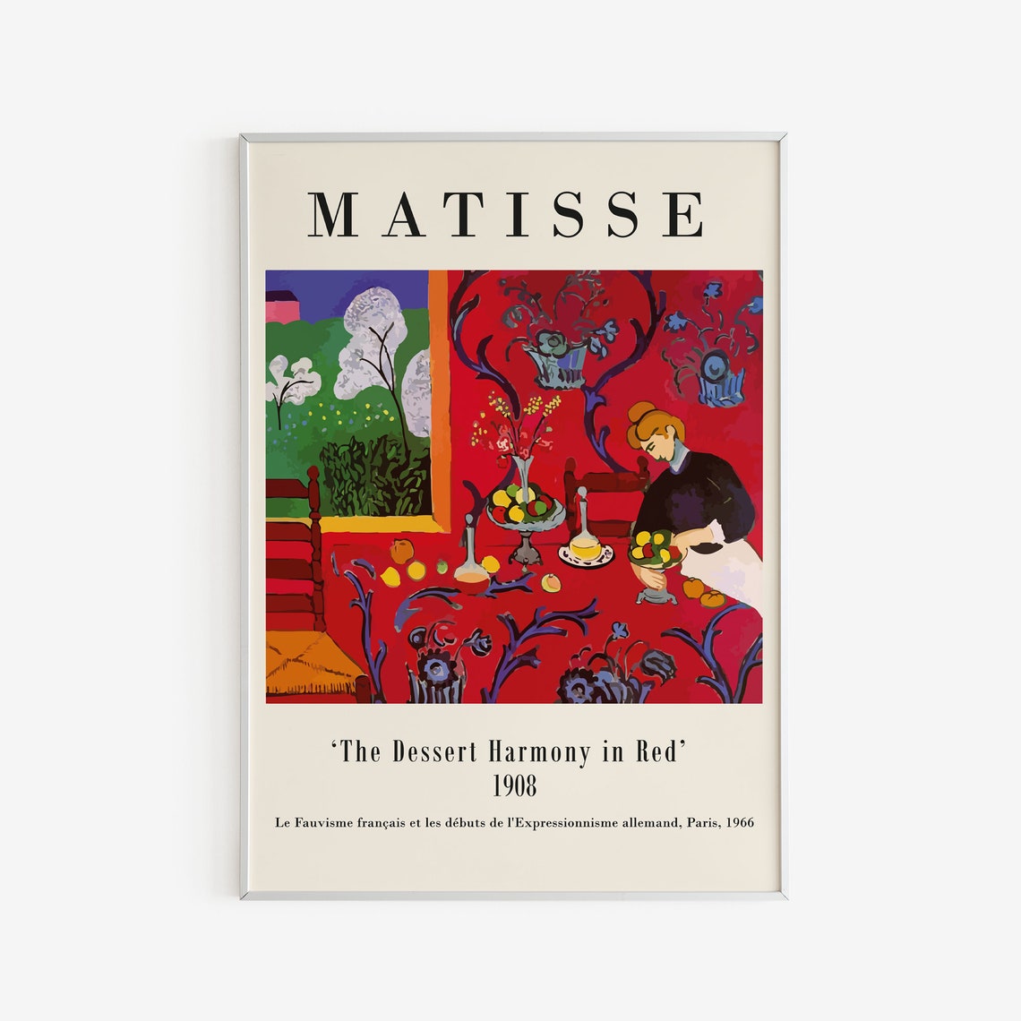 Buy The Dessert Harmony in Red 1908 Remake Art Henri Matisse Online in ...
