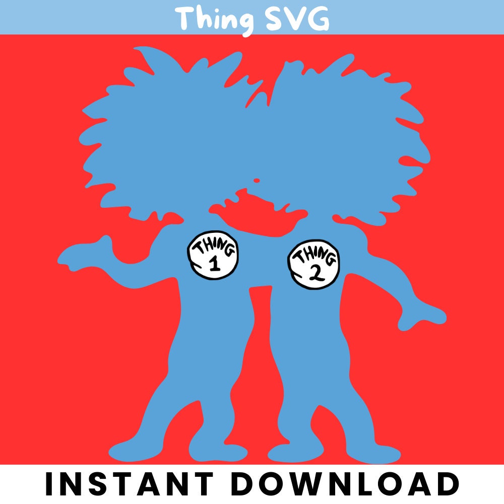 Thing Family Set-svg - Etsy