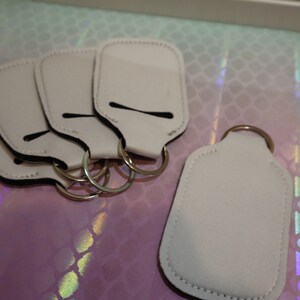 Sublimation Blank Sanitizer Holder With Key Ring - Etsy