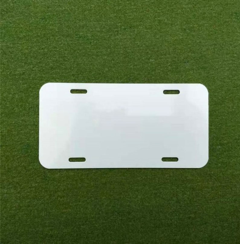 Sublimation Blanks License Plate - Etsy