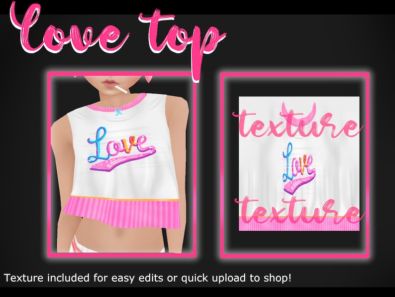 IMVU TOP TEXTURE - Etsy