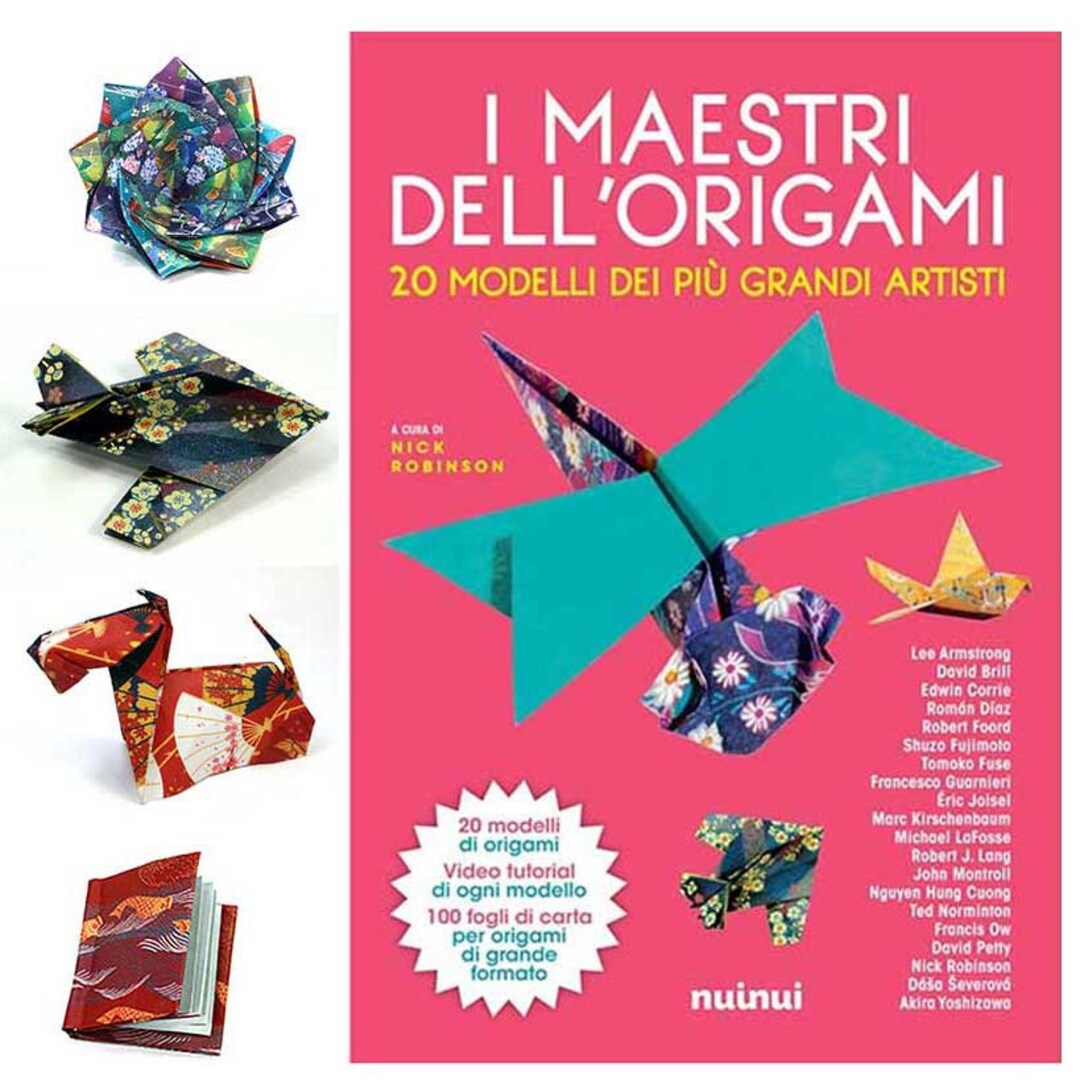 Masters of Origami (italian) - 20 Amazing Models - Etsy