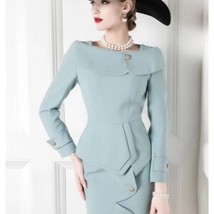 Handmade Embellished Mother of the Bride Skirt Suit, Mother of the ...