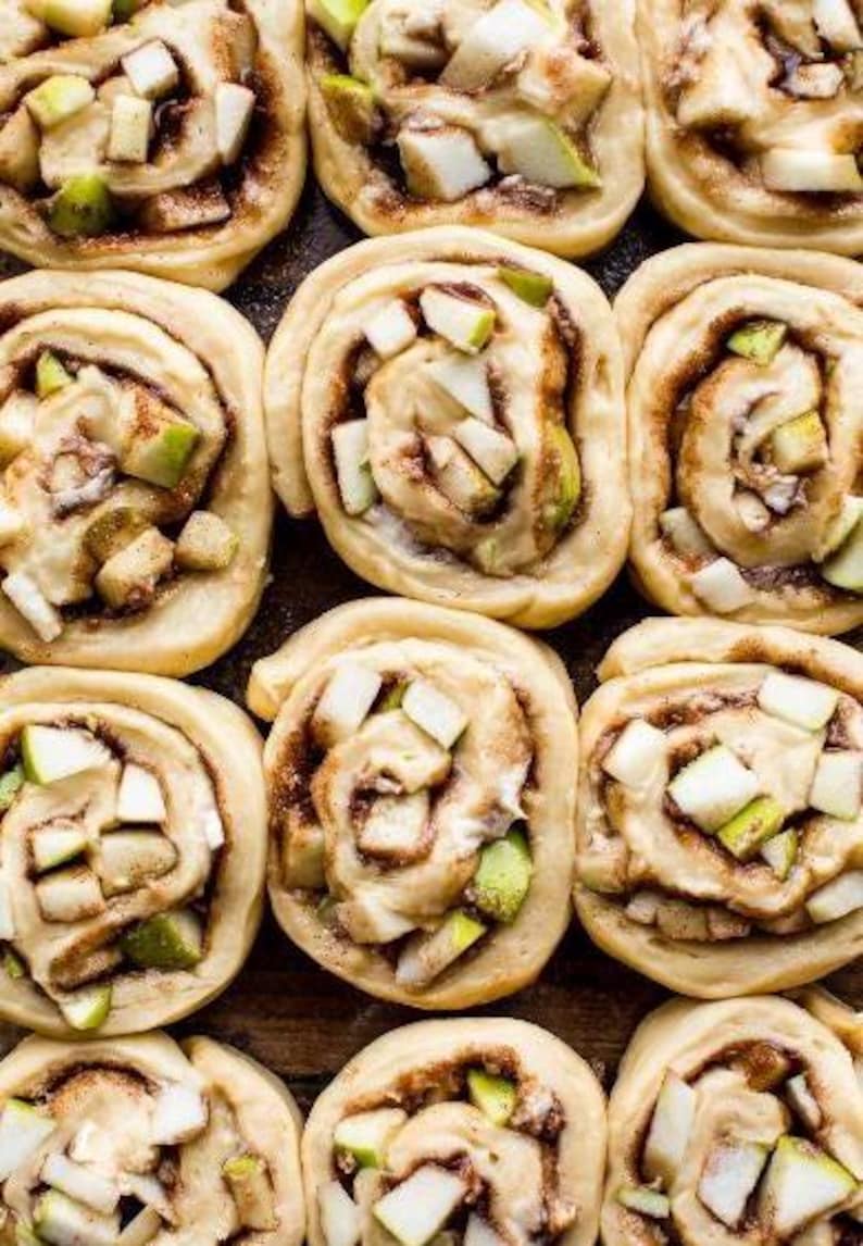 Cinnamon Rolls | Pack of 4, 6, 8 | Sweet Rolls | Cream Cheese Icing ...