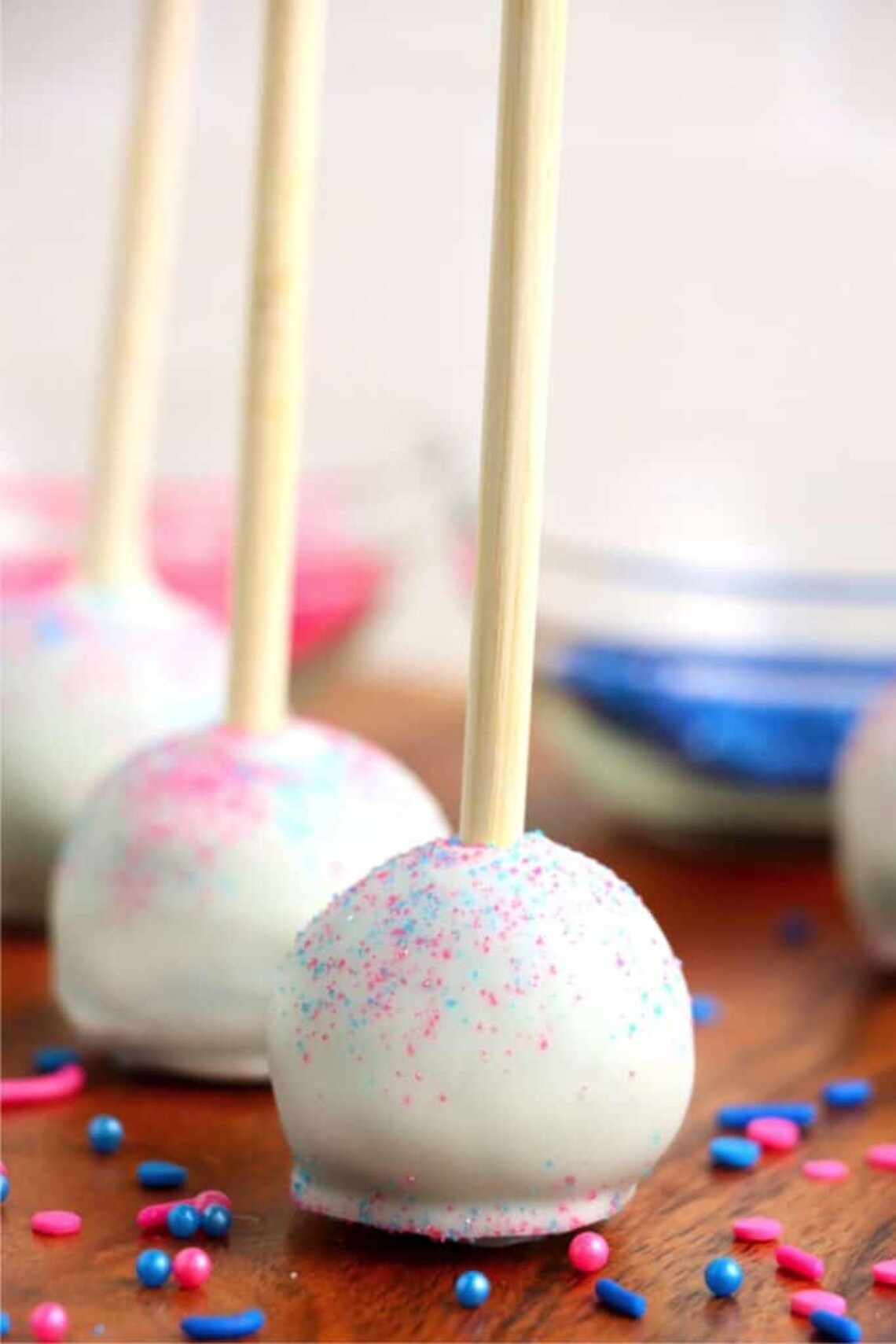 Gender Reveal Cake Pops | Baby Shower Cake Pop | Baked Goods - Etsy