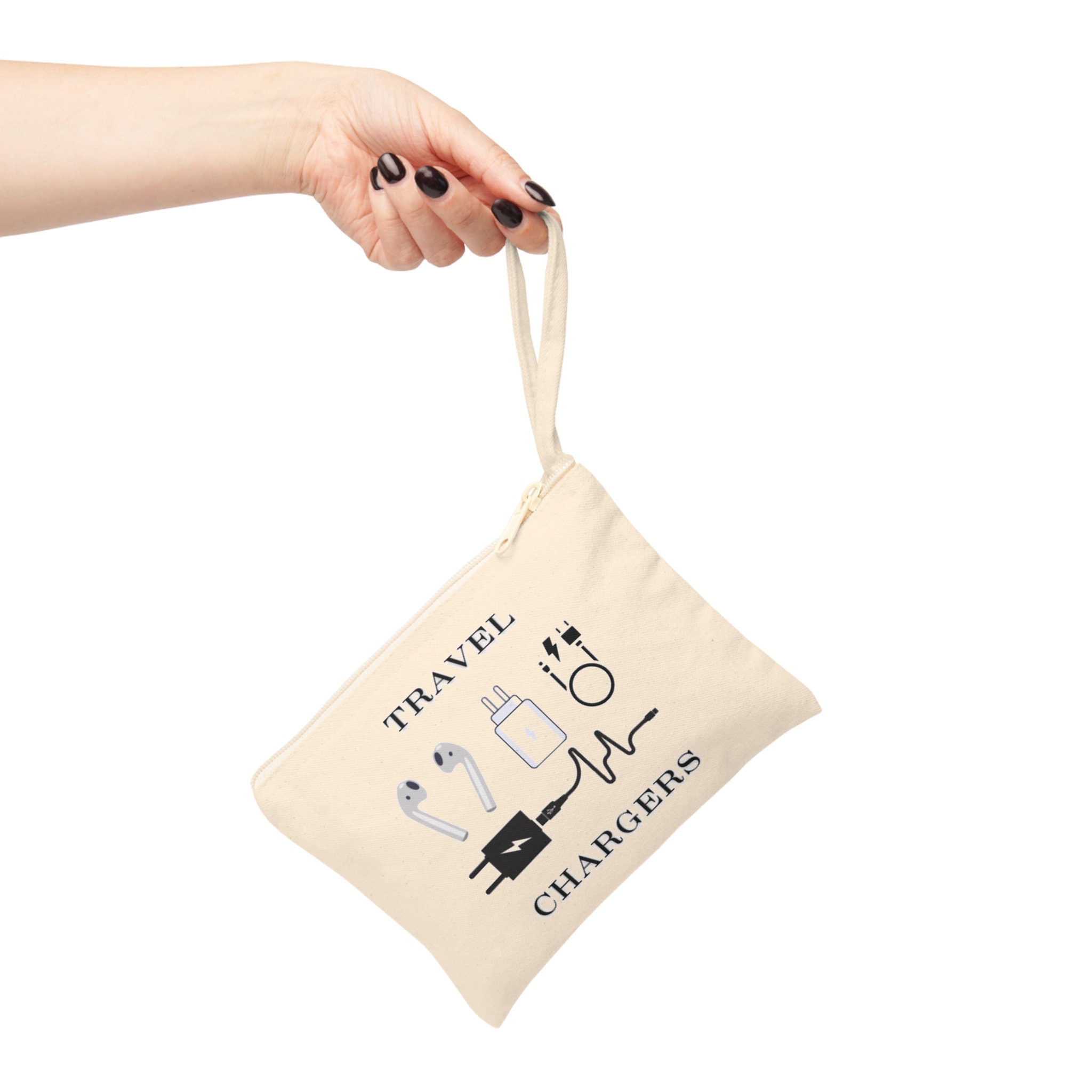 Electronic Charger Travel Zipper Pouch - Electronic Tote, Phone ...