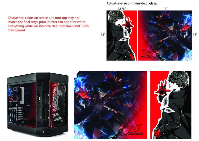Custom PC Case Vinyl.custom Glass, Panels or Full Case Design. Vinyl ...