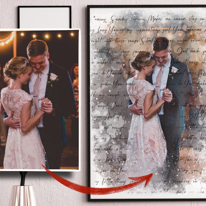 First Dance Lyrics - Etsy