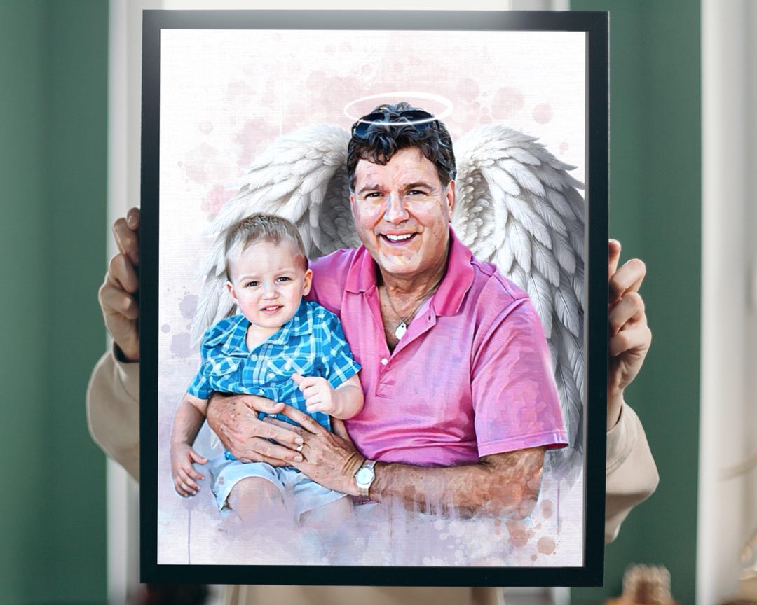 Aggiungi una persona cara defunta alla foto, combina le foto, aggiungi ...