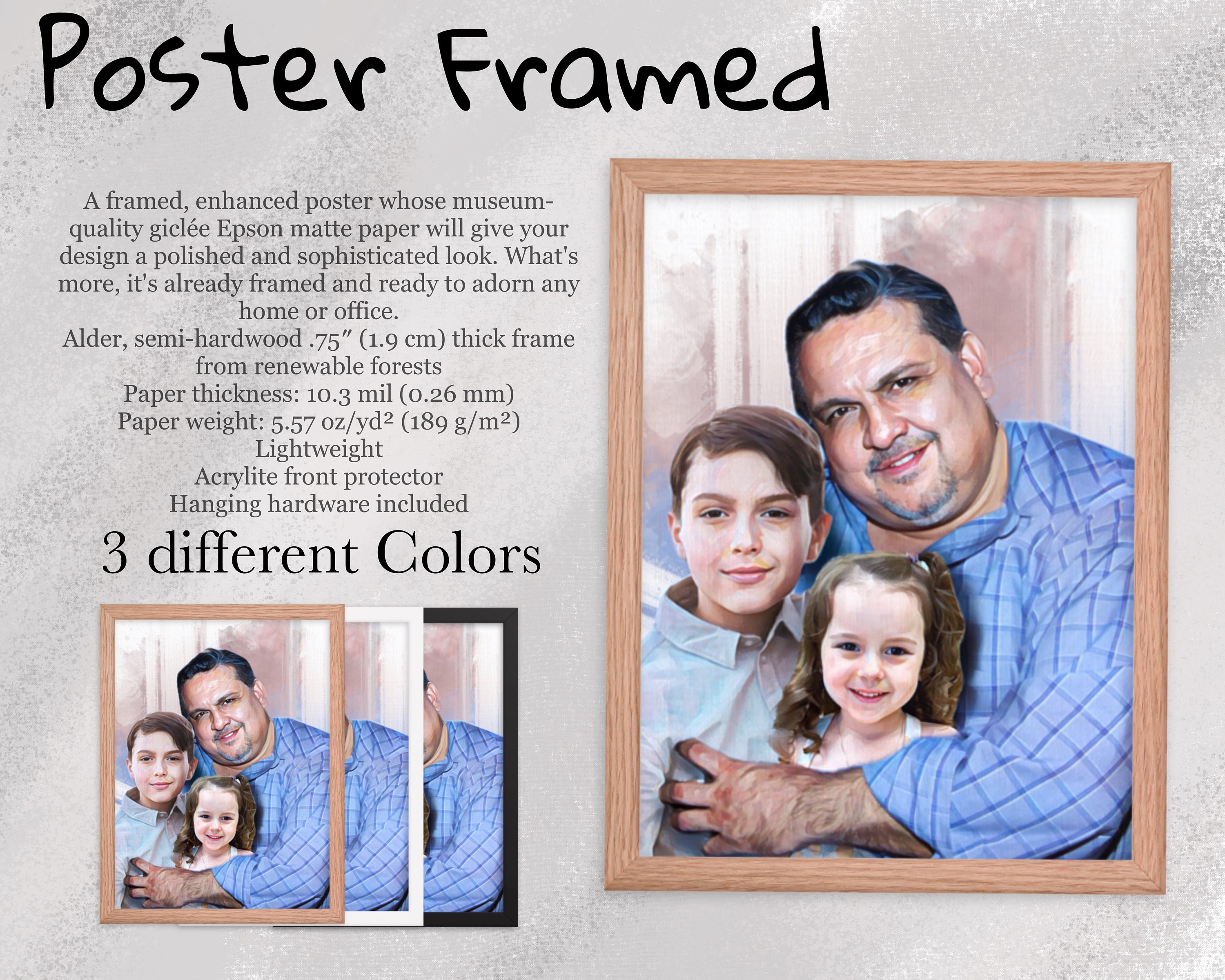 Custom Memorial Drawing, Passed Away Mother Portrait, Add Deceased ...
