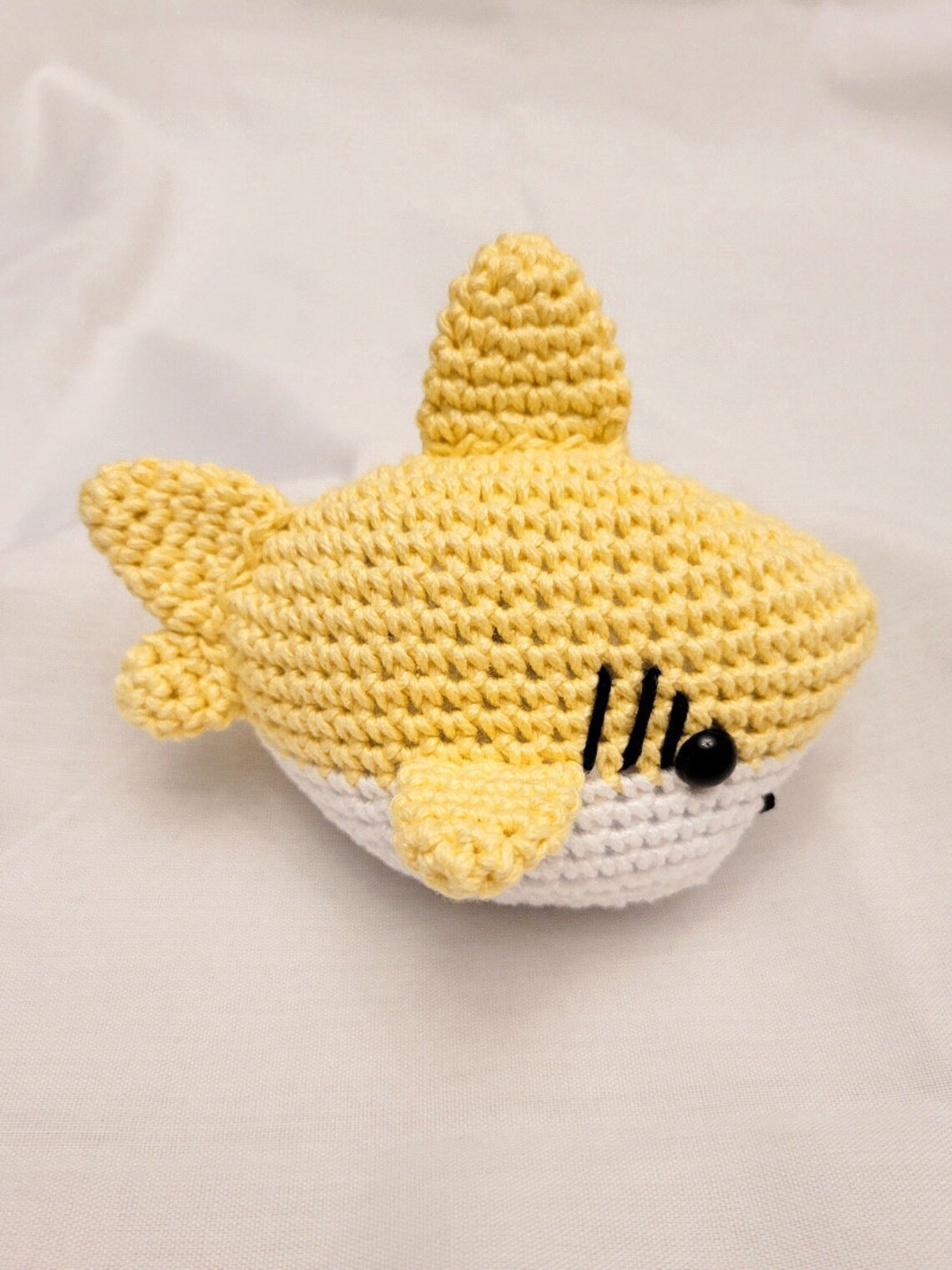 Hand Crocheted Baby Shark - Etsy