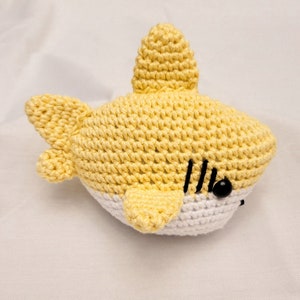 Hand Crocheted Baby Shark - Etsy