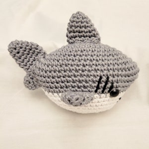 Hand Crocheted Baby Shark - Etsy