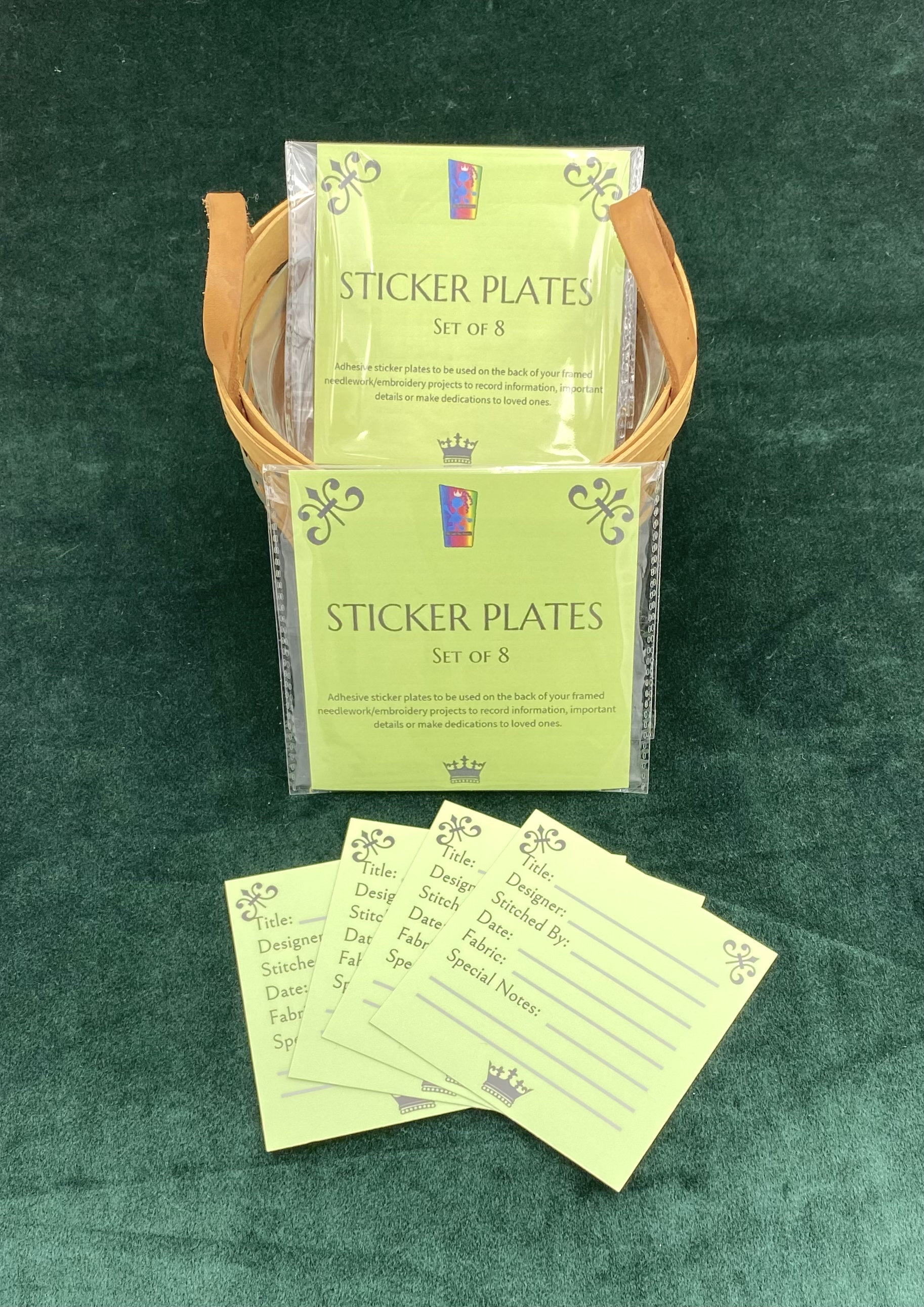 Sticker Platesdescription Labels for Cross Stitch Needlework - Etsy