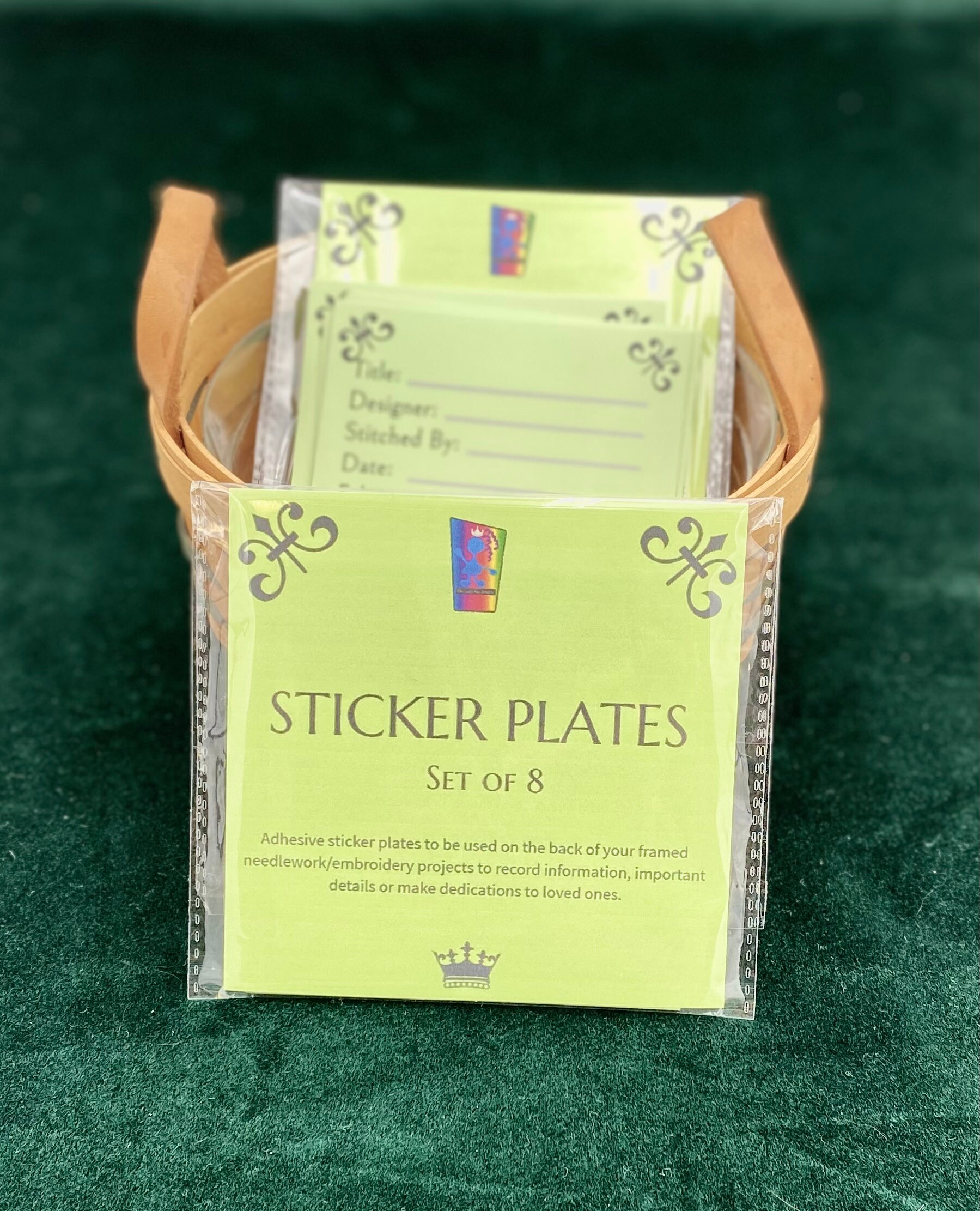 Sticker Platesdescription Labels for Cross Stitch Needlework - Etsy