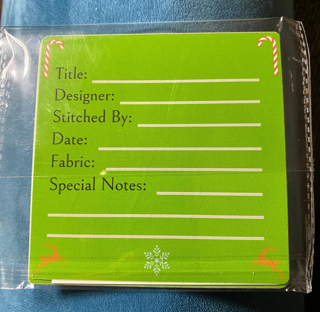 Sticker Platesdescription Labels for Cross Stitch Needlework ...