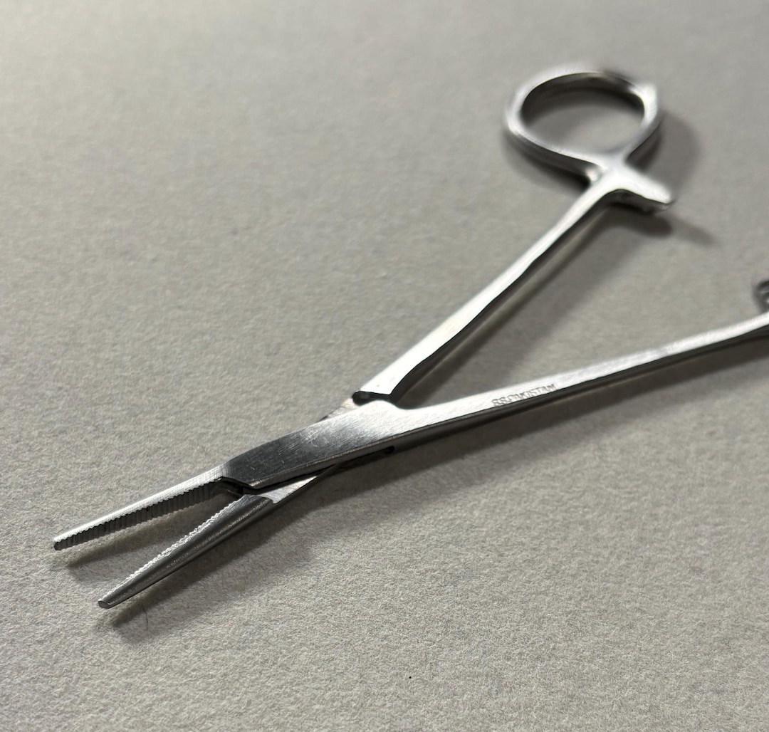 Hemostat Kelly Clamp--stainless Steel Locking Forceps--bead Stop--fly ...
